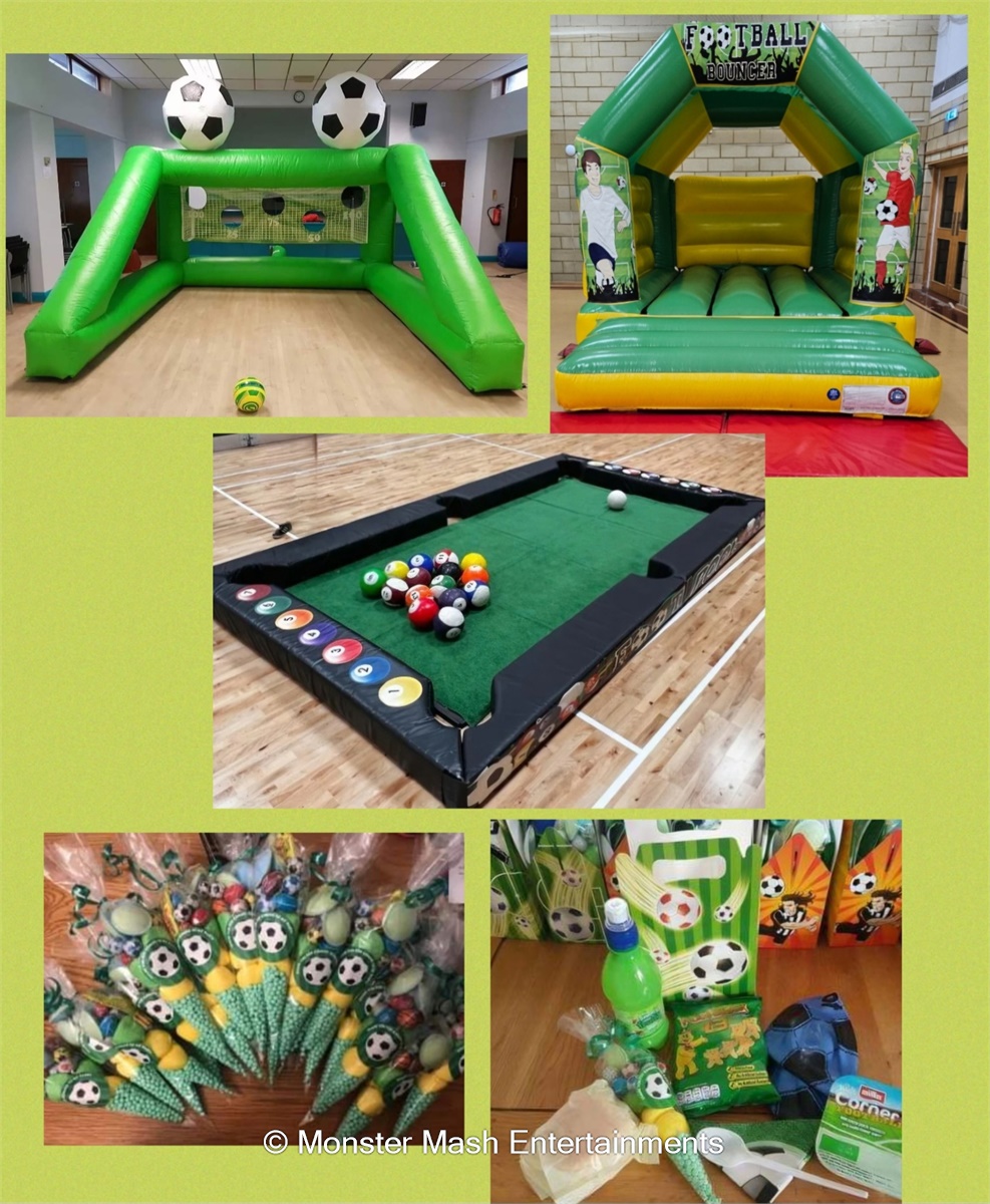 Football party package - Bouncy Castle Hire in Doncaster, Rotherham ...