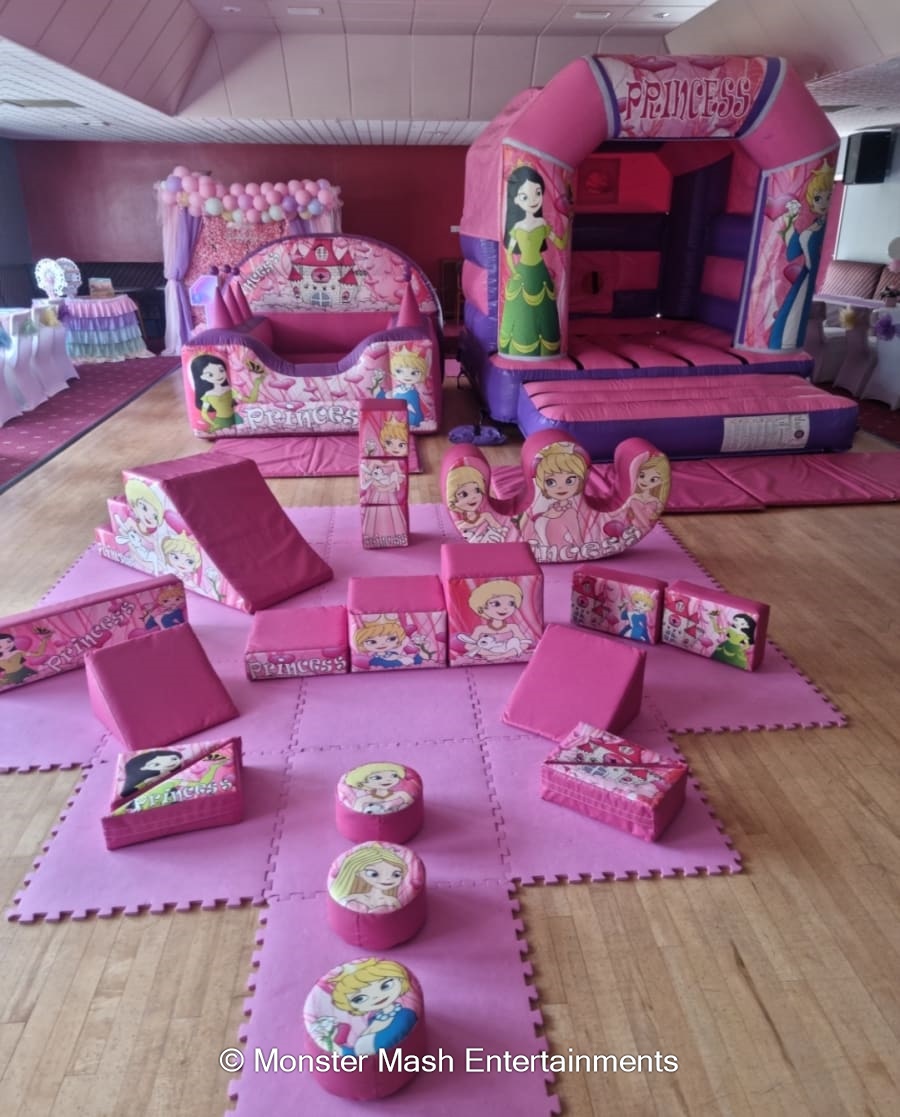 Princess castle ballpool and softplay - Bouncy Castle Hire in Doncaster ...